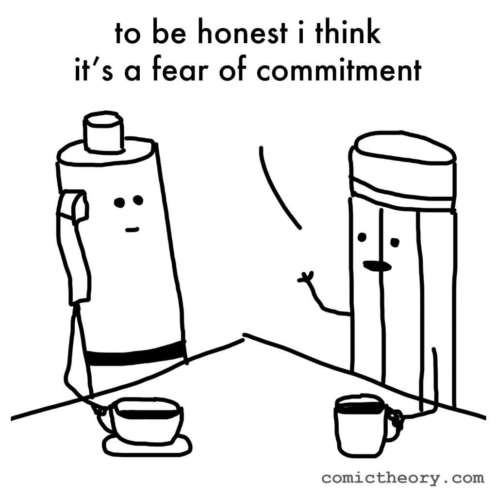 object permanence - comic theory