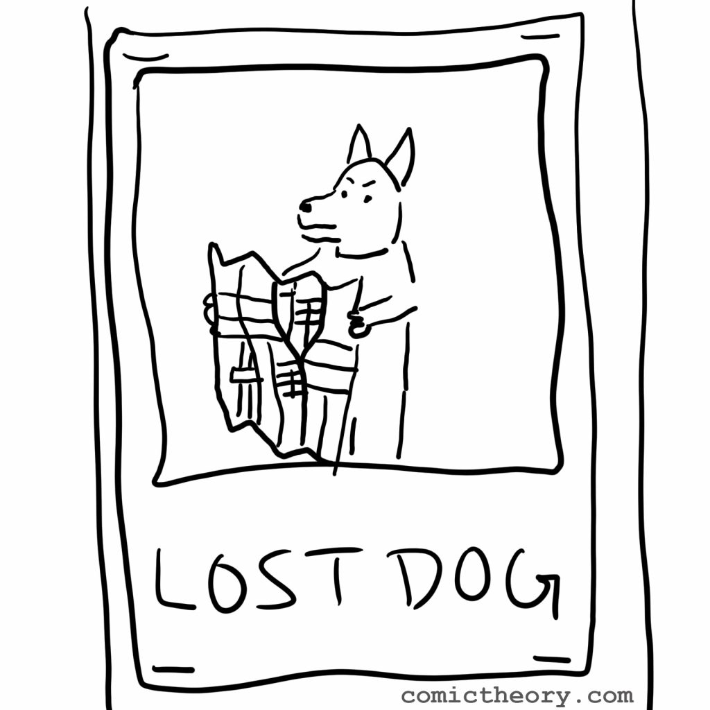 lost dog - comic theory
